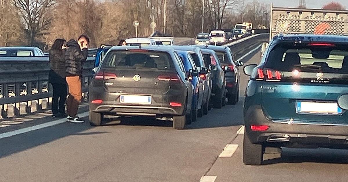 Tangenziale sud, tamponamento tra 4 auto - Gazzetta di Parma