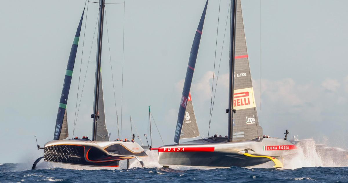 Luna Rossa pareggia il conto con Ineos Britannia: la Louis Vuitton Cup ...