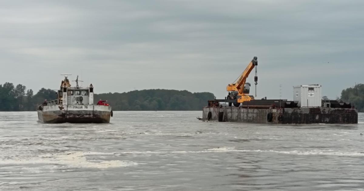 Zibello, recuperata una chiatta alla deriva sul Po. Problemi a ...