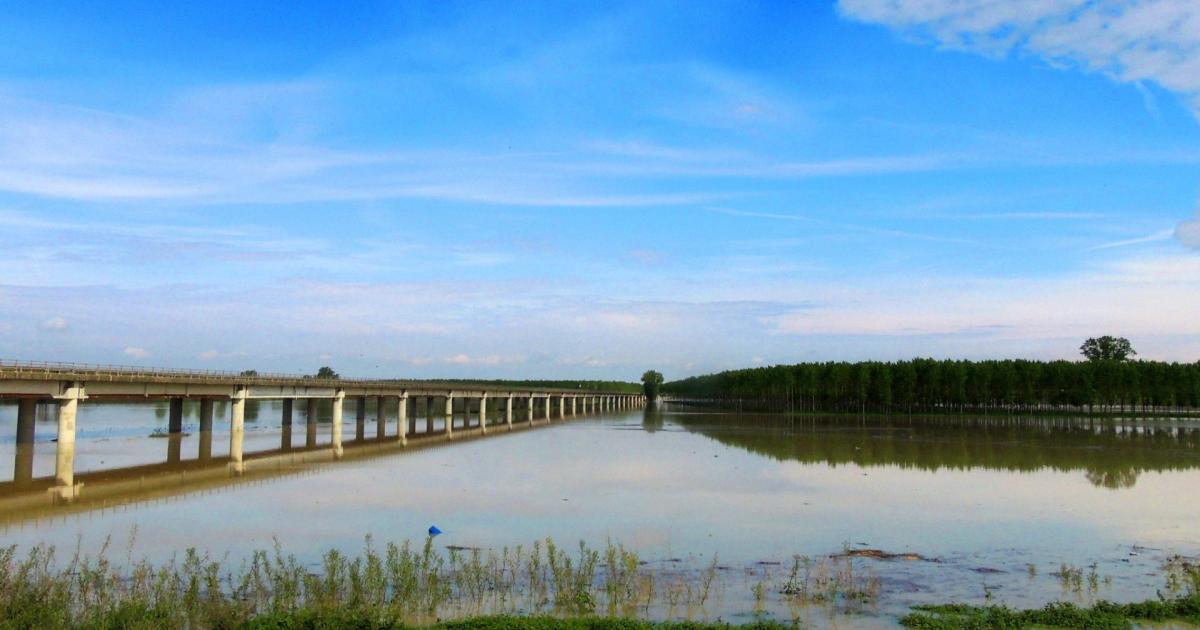 La piena del Po nel Parmense è già passata e il Grande Fiume sta ...