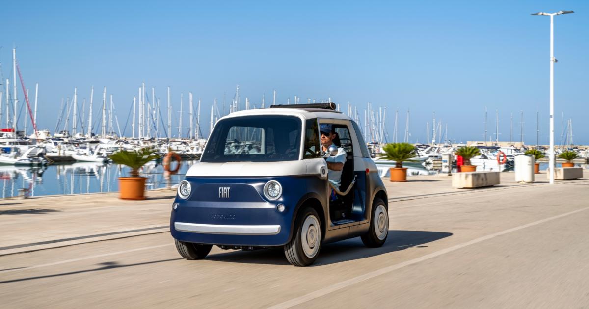 La Fiat Topolino mette il costume: ecco la collectors' edition con Vilebrequin - Foto 1 di 7 ...