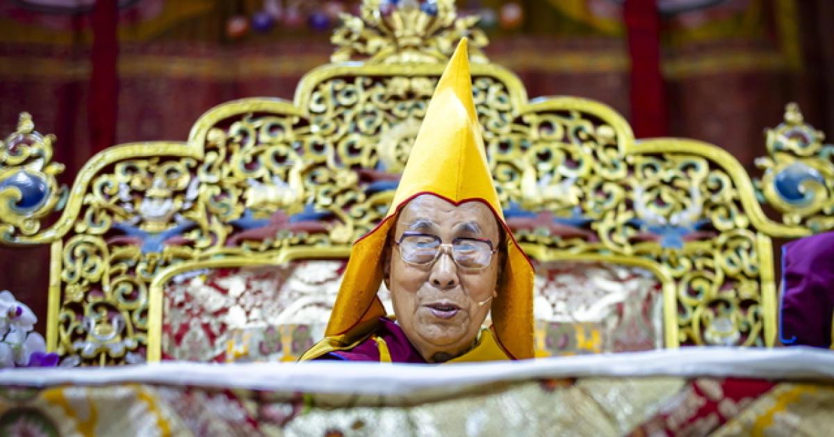 Dalai Lama ha ricevuto Gold Mercury International Award 2025 - Gazzetta ...