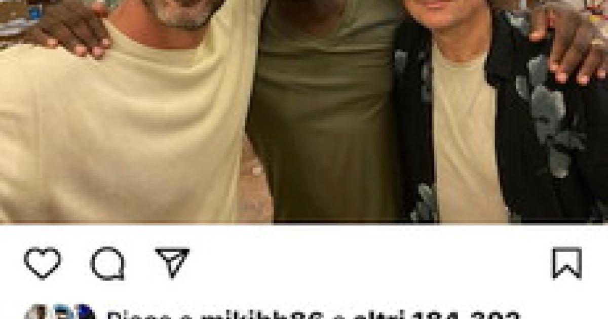 Il selfie di Gigi: un tris d'assi, ancora assieme, tra passato e ...