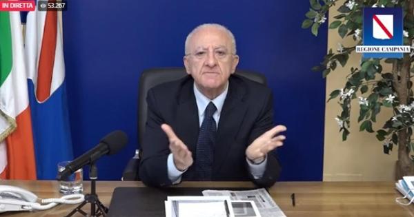 De Luca, non possiamo demolire 80mila case abusive - Gazzetta di Parma