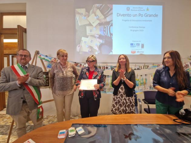 “Divento un Po Grande”, primo premio alla scuola elementare di Polesine ...