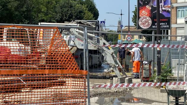 Via Mantova-via Toscana: alle 15 l'acqua è tornata nei rubinetti ...