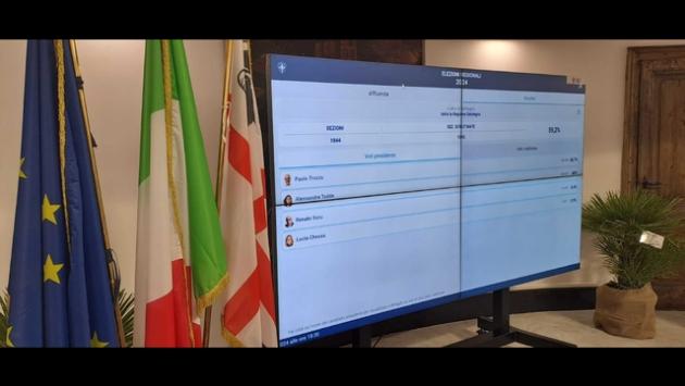 Ufficio elettorale Sardegna, dati definitivi a prime ore mattino - Gazzetta di Parma