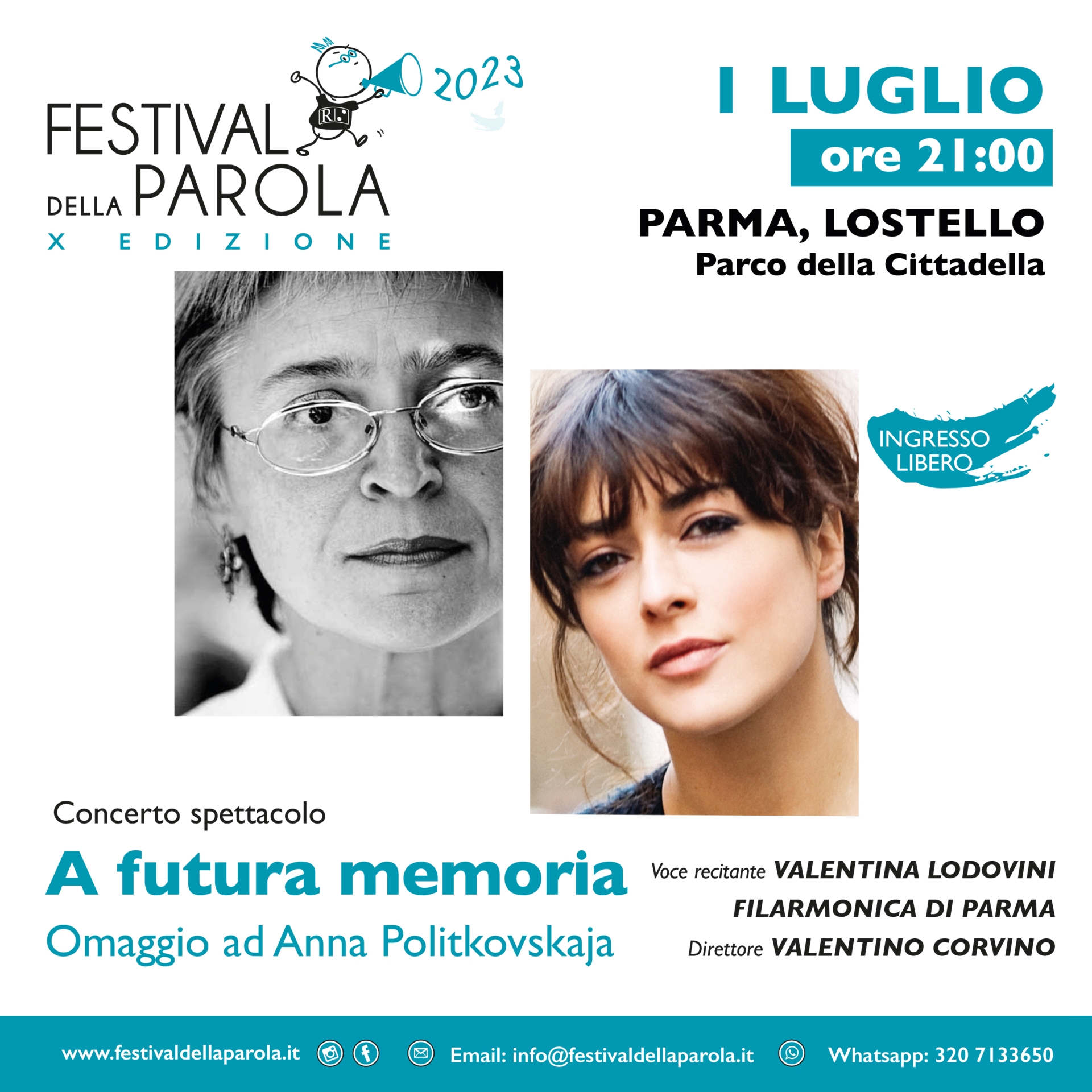 Dal 28 giugno al 3 luglio il Festival della Parola: ecco il programma ...